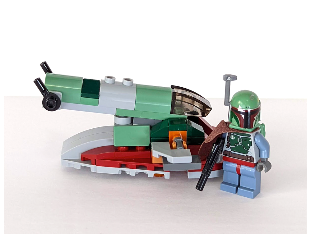 LEGO MOC Slave One Microfighter (Boba's) by lego_coffee | Rebrickable ...