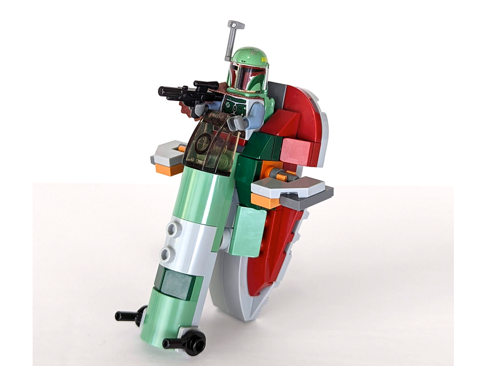 LEGO MOC Slave One Microfighter (Boba's) by lego_coffee | Rebrickable ...