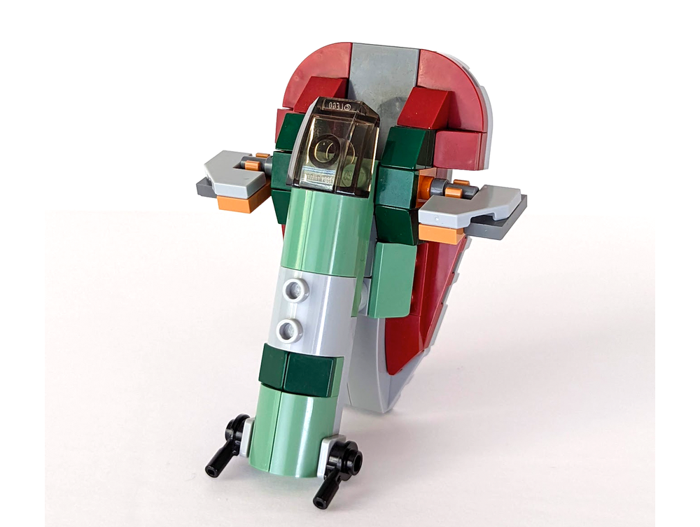 LEGO MOC Slave One Microfighter (Boba's) by lego_coffee | Rebrickable ...