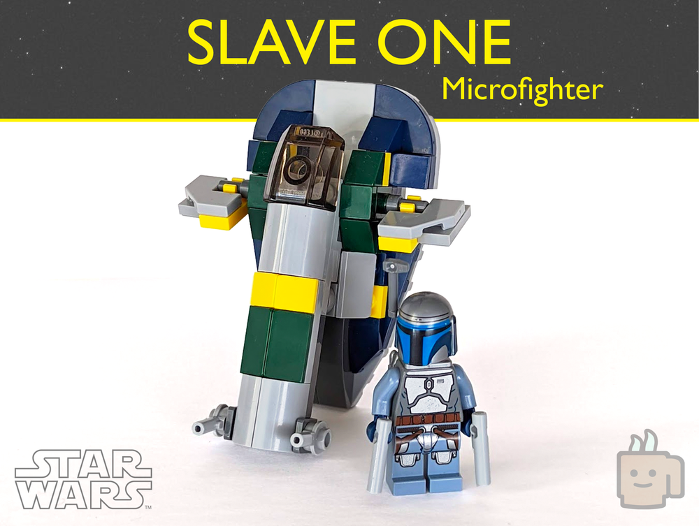 LEGO MOC-102035 Slave One Microfighter (Jango's) by lego_coffee ...