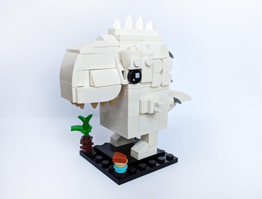 LEGO MOC Indominus Rex Brickheadz by brickuba | Rebrickable - Build ...