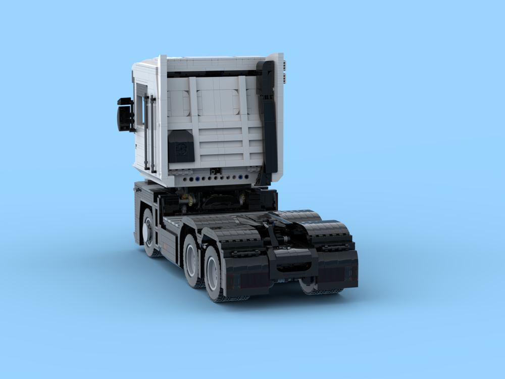 Lego Moc Renault Magnum 6x2 Rc Truck Moc By Lingkong Rebrickable