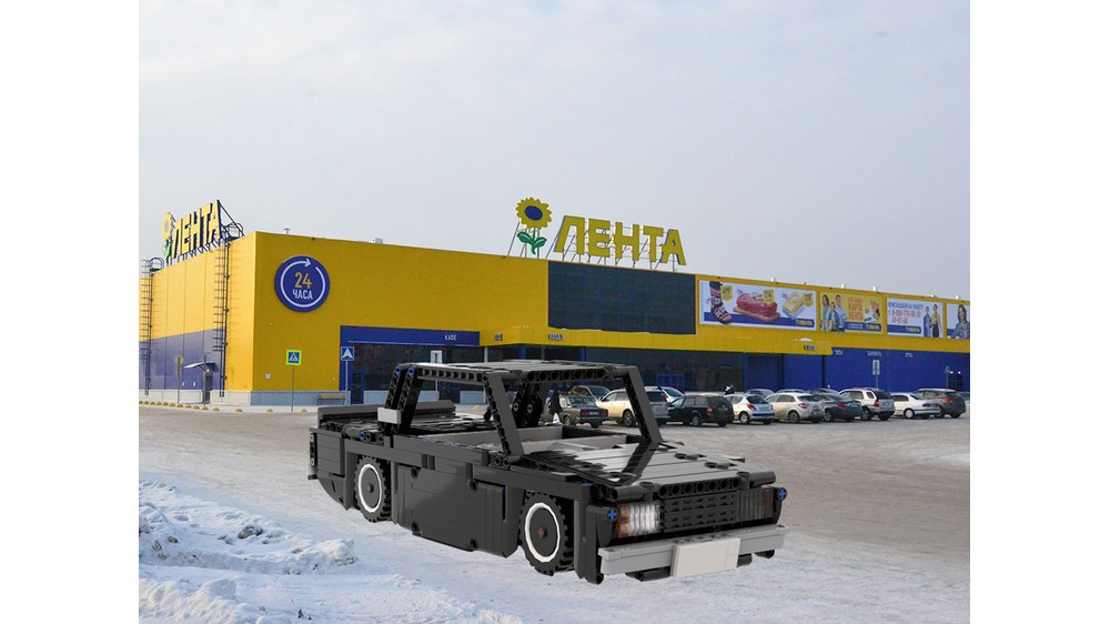 LEGO MOC Vaz 2105 (Lada riva) by kovchenkovskiy | Rebrickable - Build ...