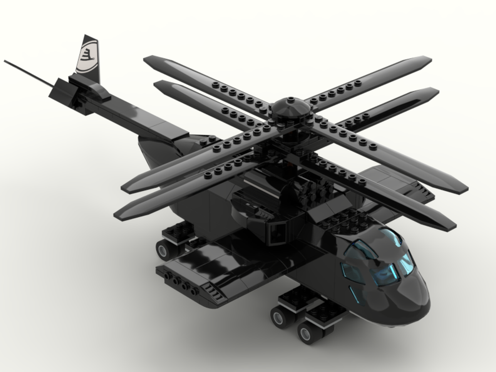 LEGO MOC helicopter by salmons_lego_creations | Rebrickable - Build ...