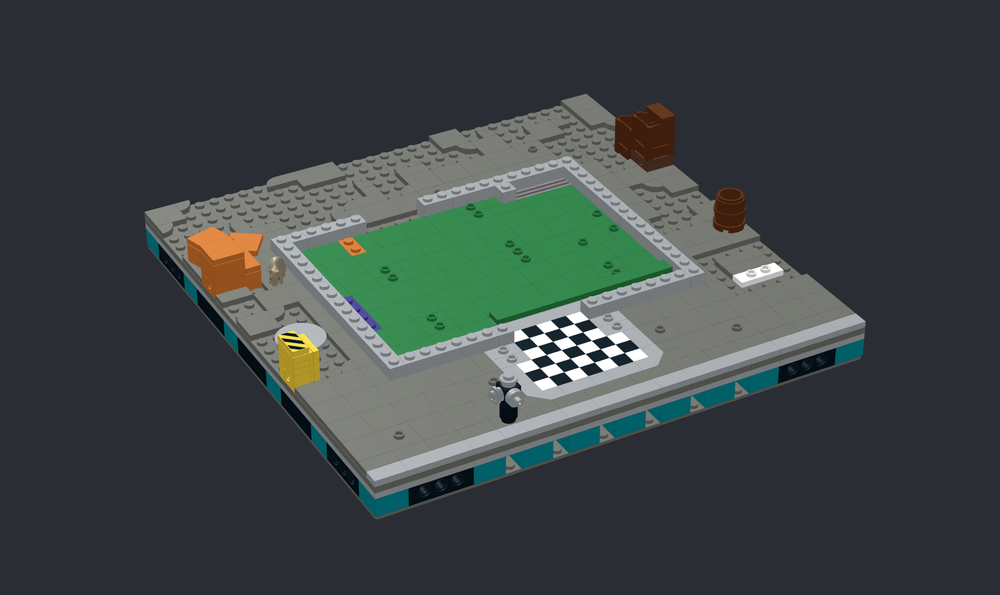 LEGO MOC Daily Bugle for MILS system by BioFan90 | Rebrickable - Build ...