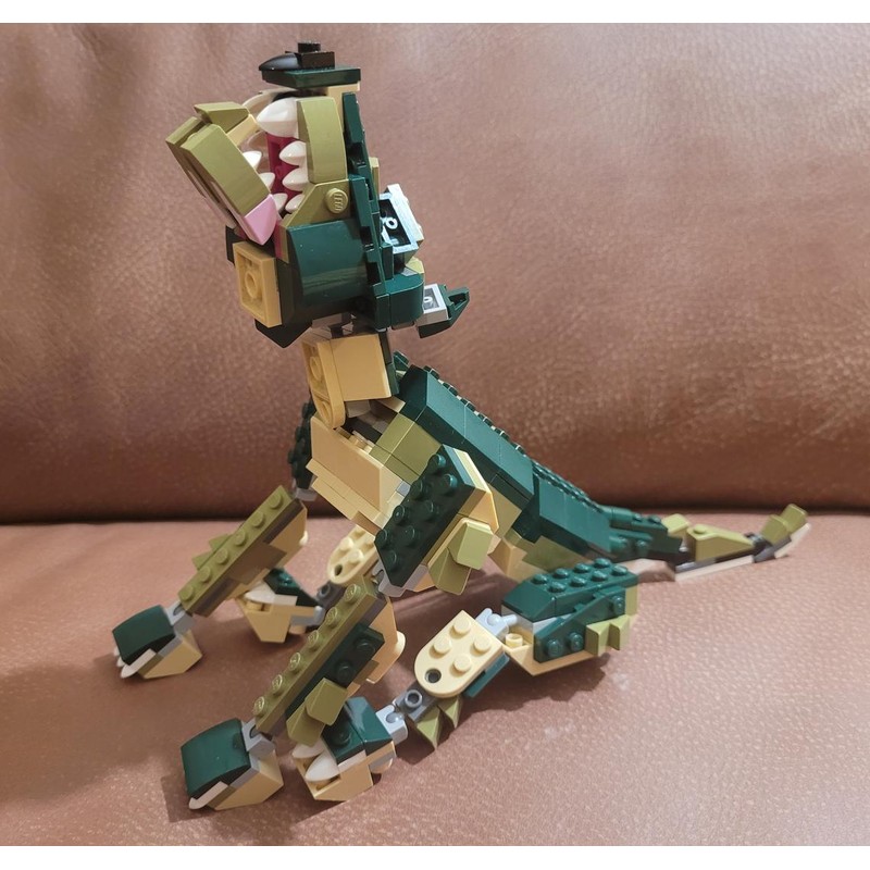 LEGO MOC Green Wolf , 31121 Alternate Build by Macharius | Rebrickable ...