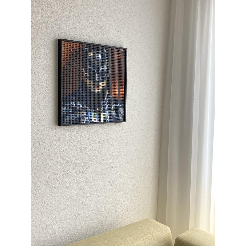 LEGO MOC The Batman – Mosaic by lunabricks | Rebrickable - Build with LEGO