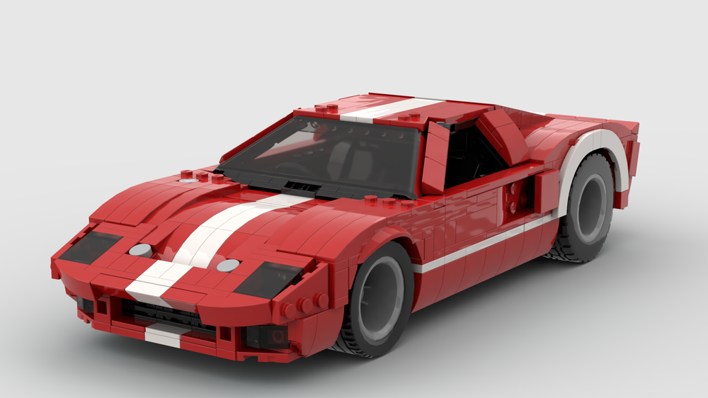 LEGO MOC Ford GT40 by Donnie_Darko | Rebrickable - Build with LEGO
