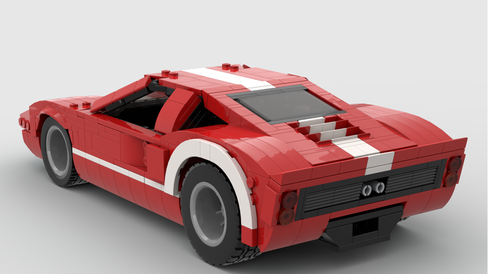 LEGO MOC Ford GT40 by Donnie_Darko | Rebrickable - Build with LEGO
