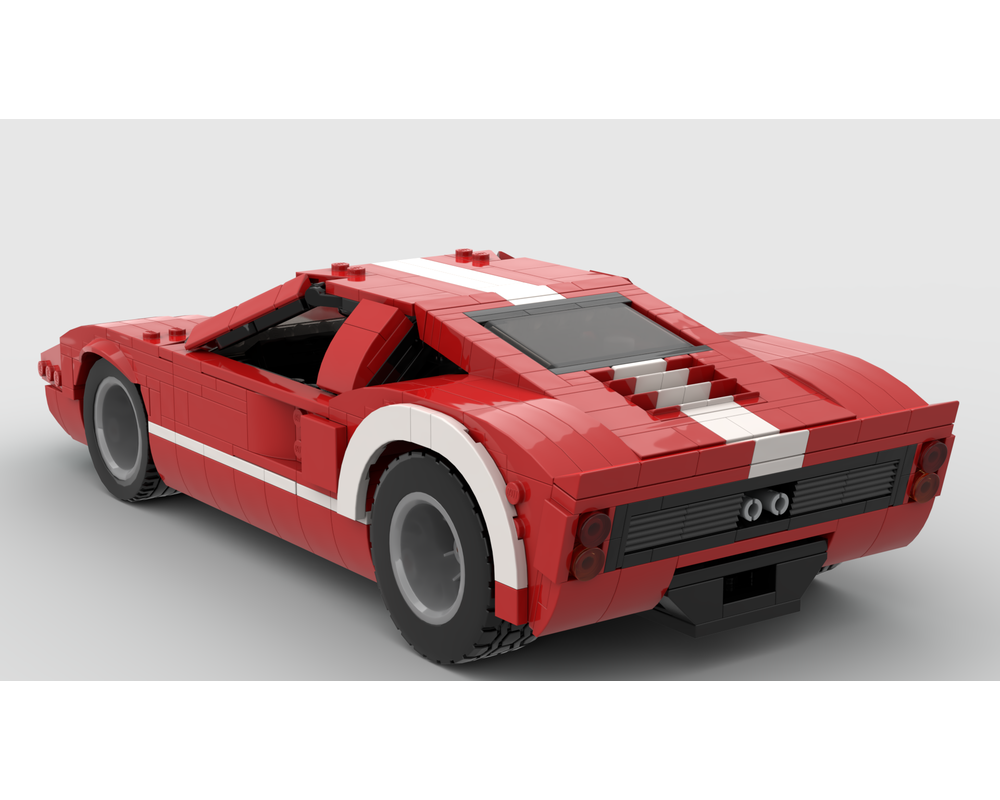 LEGO MOC Ford GT40 by Donnie_Darko | Rebrickable - Build with LEGO