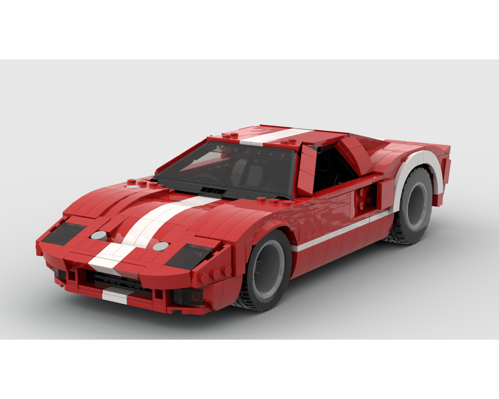 LEGO MOC Ford GT40 by Donnie_Darko | Rebrickable - Build with LEGO
