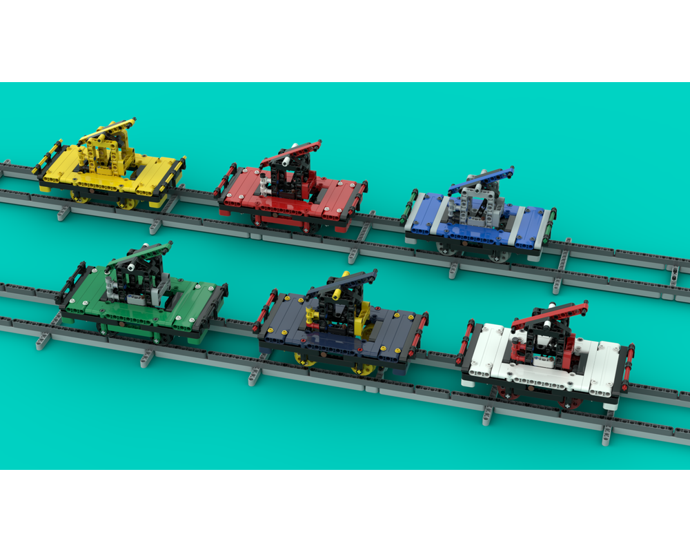 LEGO MOC Technic Train: Pump Car / Hand Car by Technic TRAIN Man ...