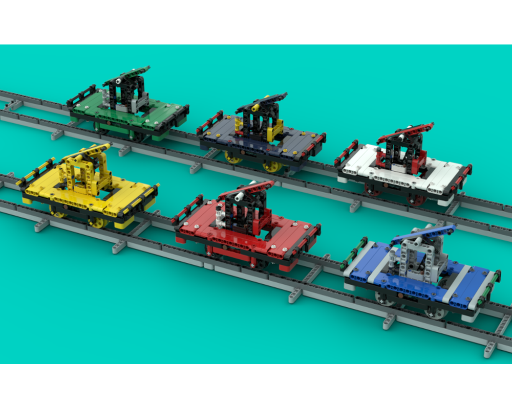 LEGO MOC Technic Train: Pump Car / Hand Car by Technic TRAIN Man ...