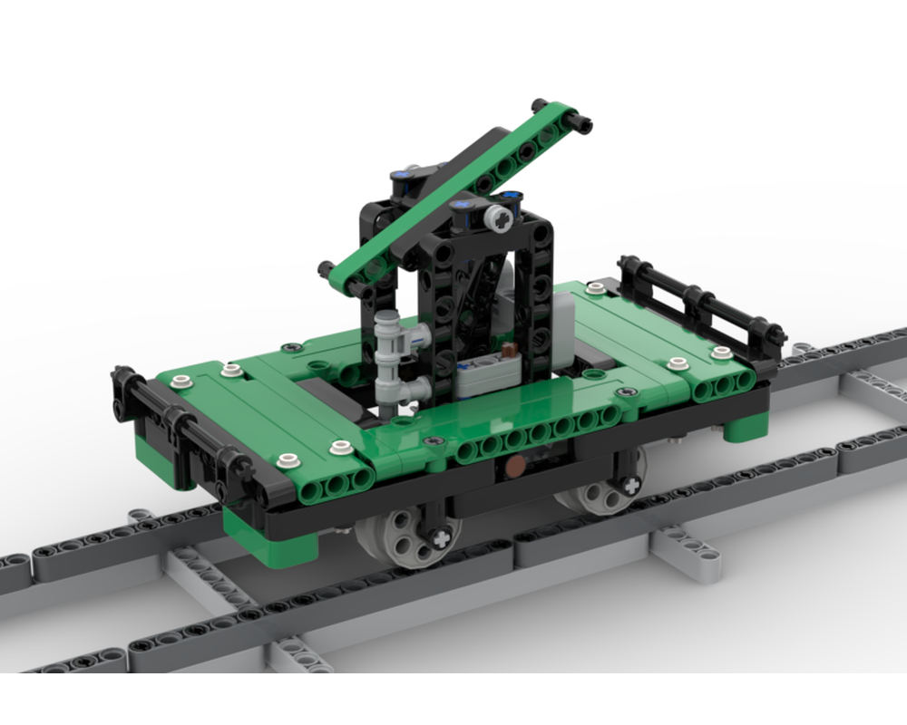 LEGO MOC Technic Train: Pump Car / Hand Car by Technic TRAIN Man ...