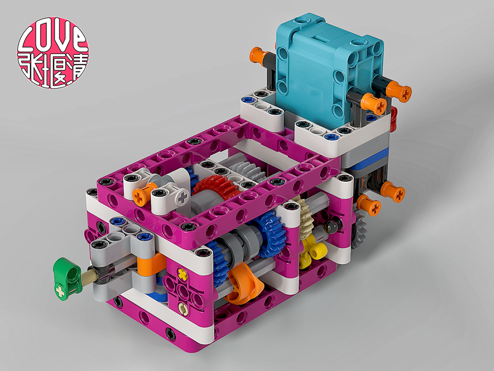 LEGO MOC Switch 3 steering modes with differential by Love张堰清 ...