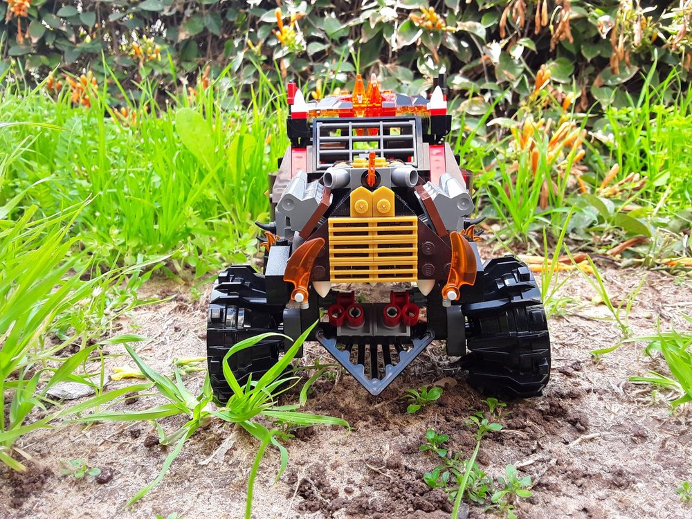 Lego Moc 70321 Magma Truck By Legoori Rebrickable Build With Lego
