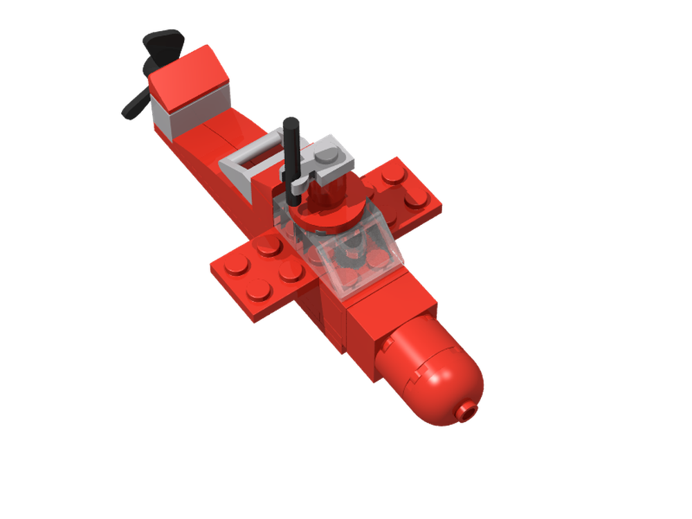 LEGO MOC Red Submarine by Lego Works | Rebrickable - Build with LEGO