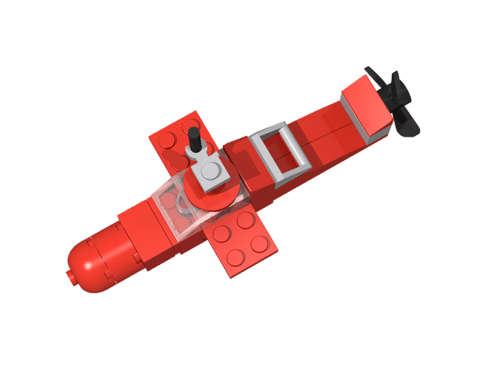LEGO MOC Red Submarine by Lego Works | Rebrickable - Build with LEGO