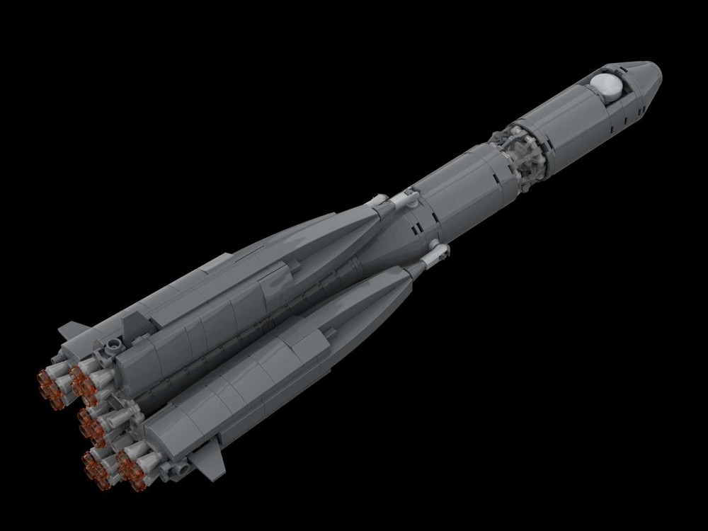LEGO MOC Vostok 1 (1:110) by dampsquab | Rebrickable - Build with LEGO