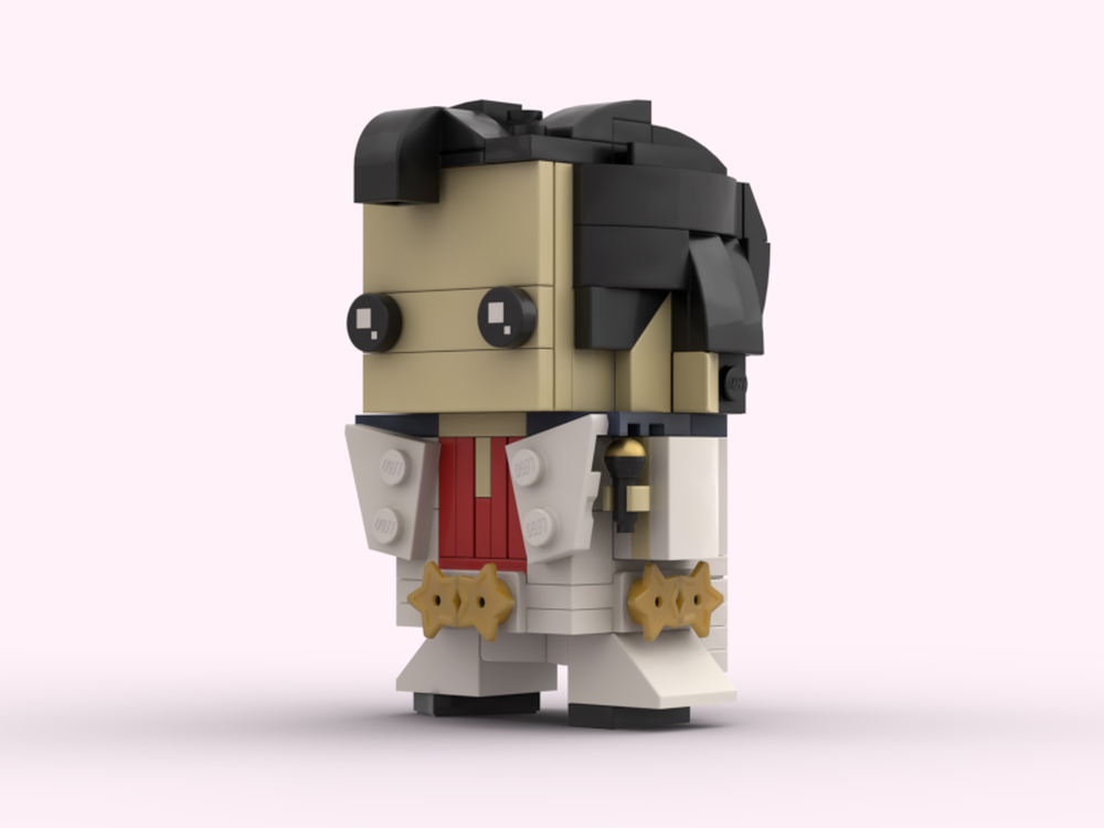 LEGO MOC Elvis Presley by GetMeBricked | Rebrickable - Build with LEGO