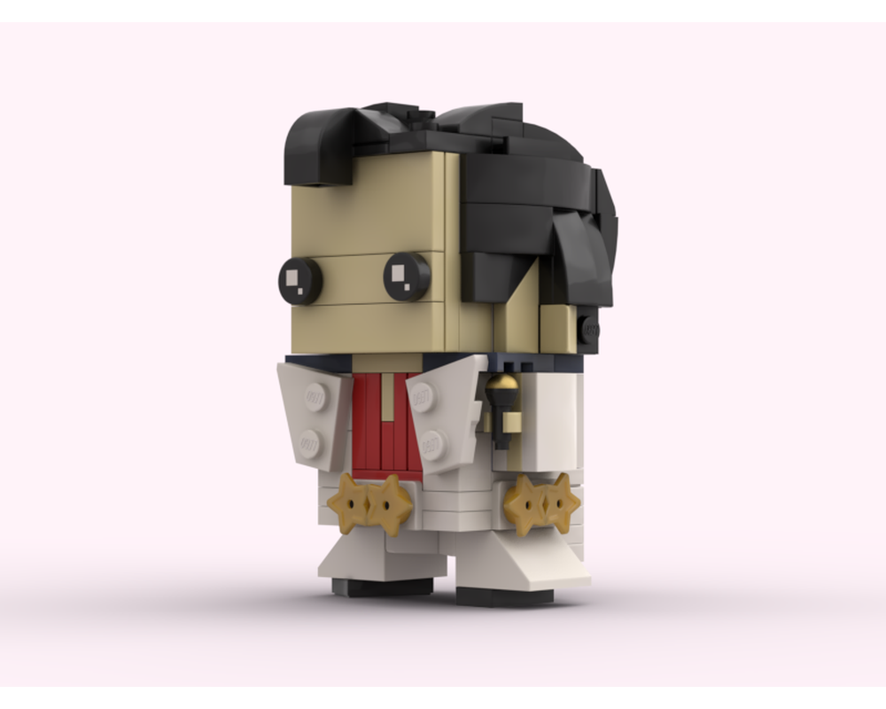 LEGO MOC Elvis Presley by GetMeBricked | Rebrickable - Build with LEGO