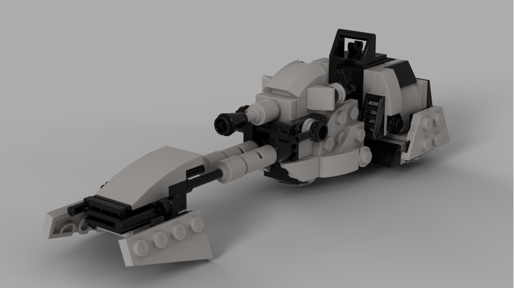 LEGO MOC 614 Ava speeder bike (white) by Scaevola81 | Rebrickable ...