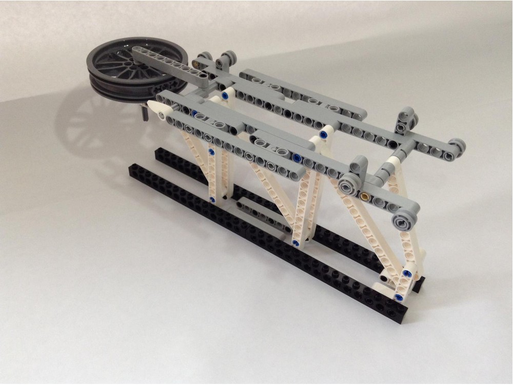 LEGO MOC Motorized Ski Lift by dagupa | Rebrickable - Build with LEGO