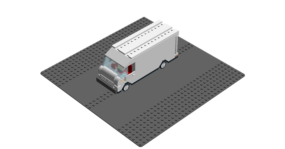 LEGO MOC Deliver Truck / Sprinter-Van by Otello1980 | Rebrickable ...