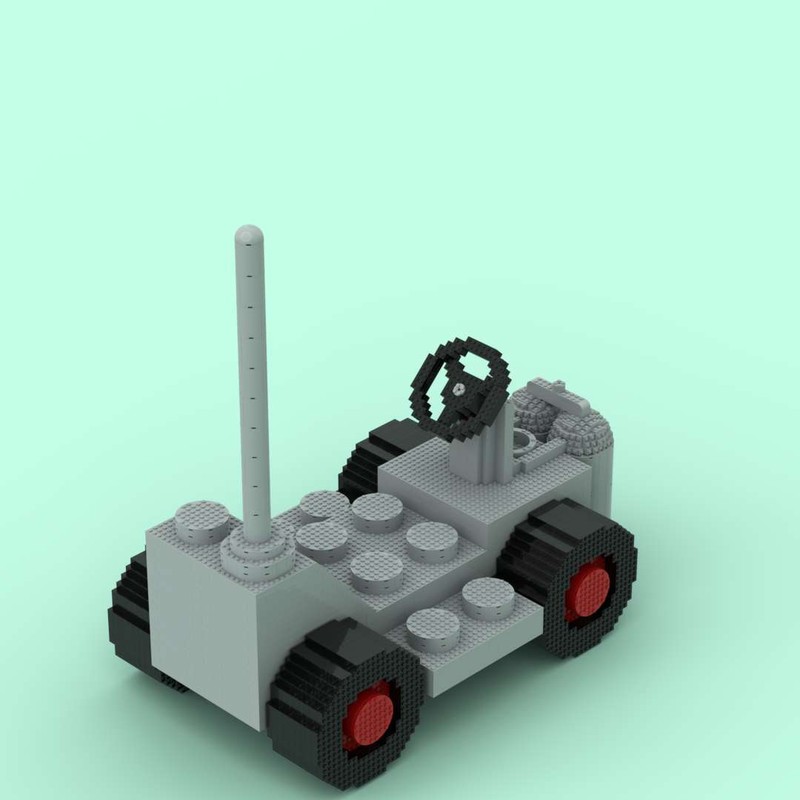 LEGO MOC Supersized Scale Classic Space Buggy (No.886) by ...