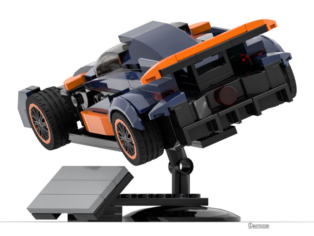 Lego Moc Display Stand For Speed Champions By Jayfields Rebrickable