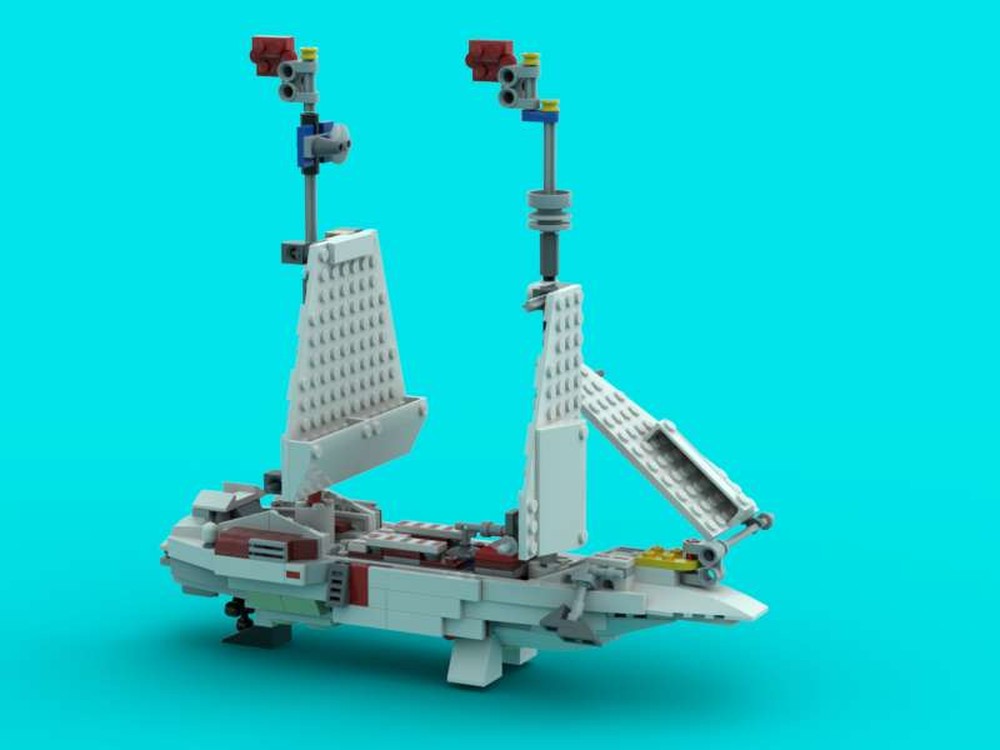 LEGO MOC Smuggler's Sail Boat by SaintCelt | Rebrickable - Build with LEGO