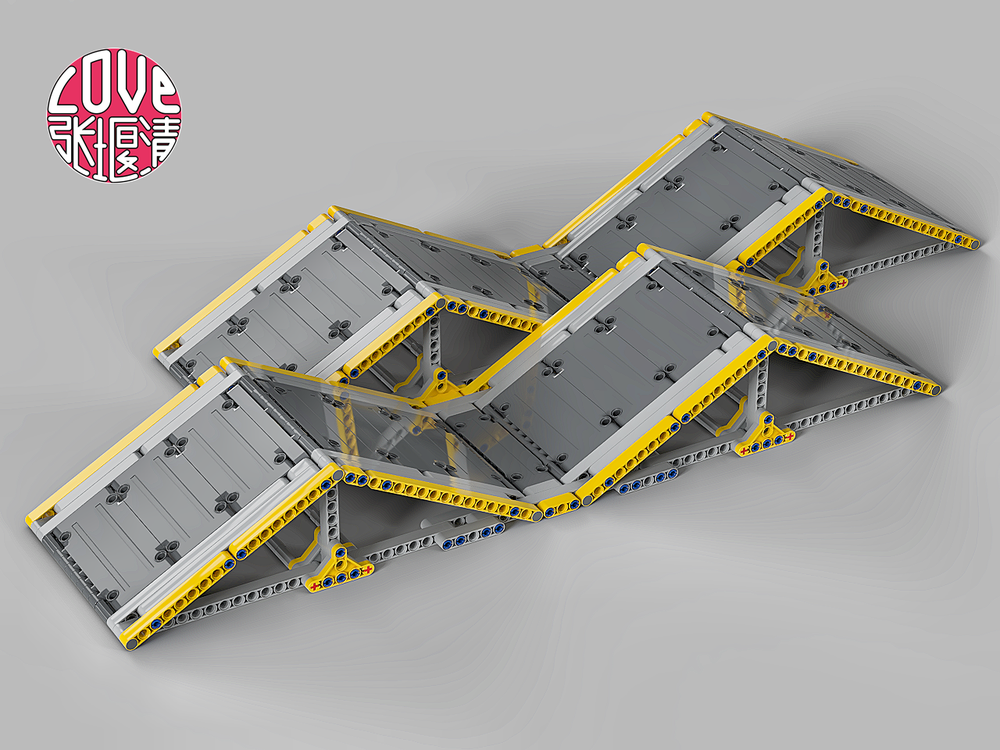 LEGO MOC Undulating off-road surface by Love张堰清 | Rebrickable - Build ...
