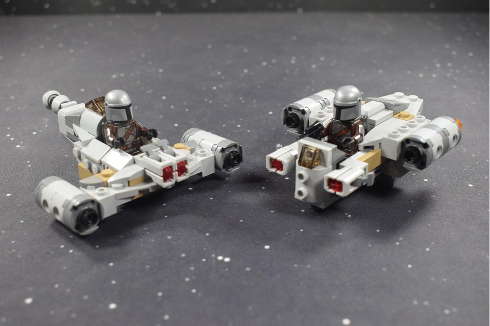 Lego Moc Naboo Starfighter Out Of Razor Crest Microfighter By Tjthe