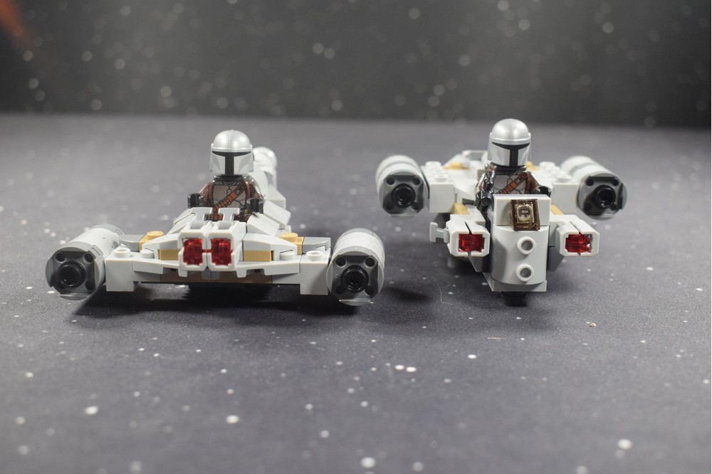 Lego Moc Naboo Starfighter Out Of Razor Crest Microfighter By Tjthe