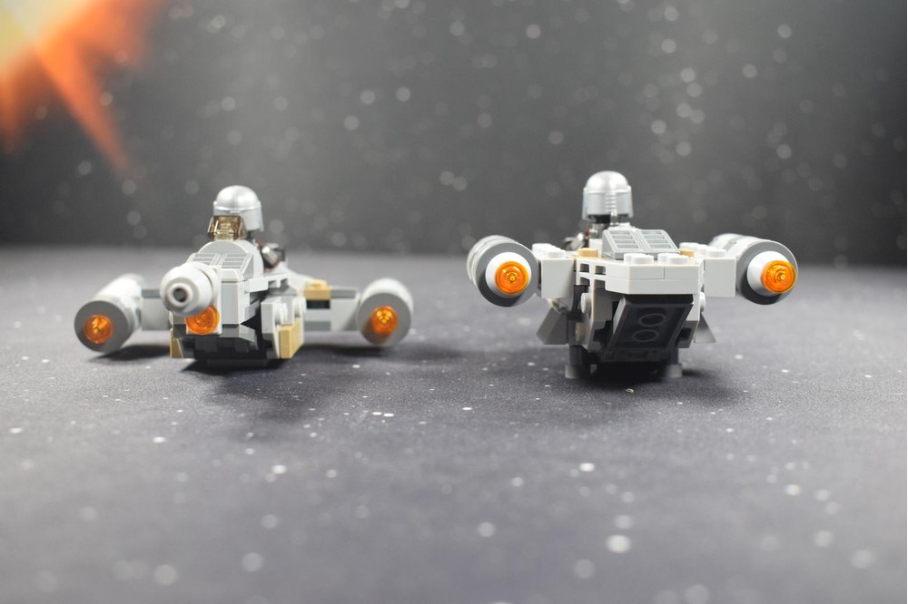 Lego Moc Naboo Starfighter Out Of Razor Crest Microfighter By Tjthe