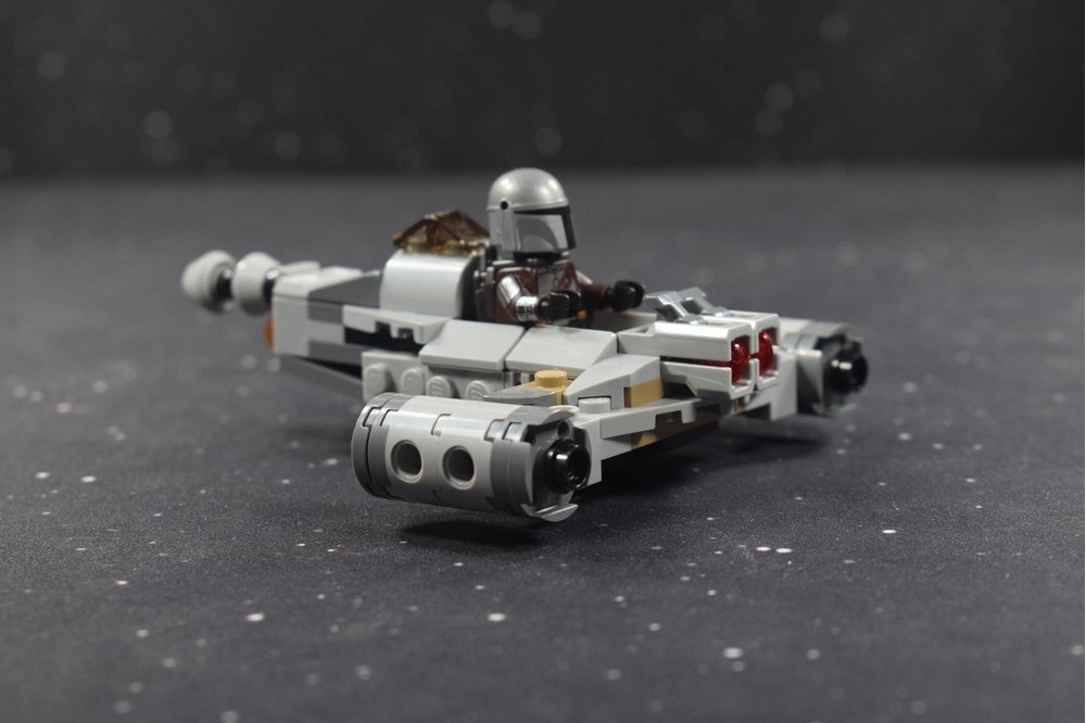 Lego Moc Naboo Starfighter Out Of Razor Crest Microfighter By Tjthe