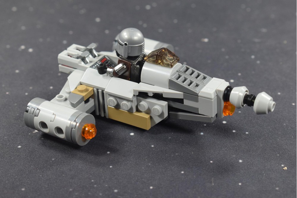 Lego Moc Naboo Starfighter Out Of Razor Crest Microfighter By Tjthe