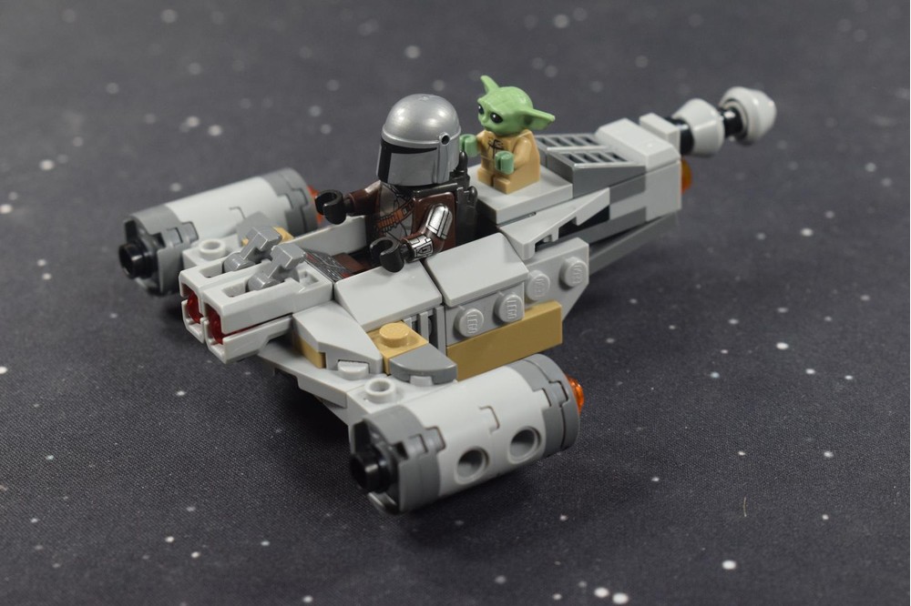 Lego Moc Naboo Starfighter Out Of Razor Crest Microfighter By Tjthe