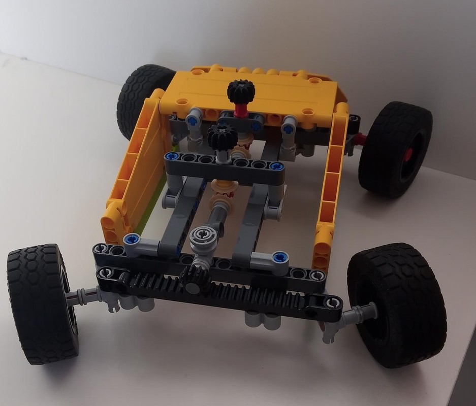 LEGO MOC diagonal-driving stunt car V2 by C.LegoMaster | Rebrickable ...