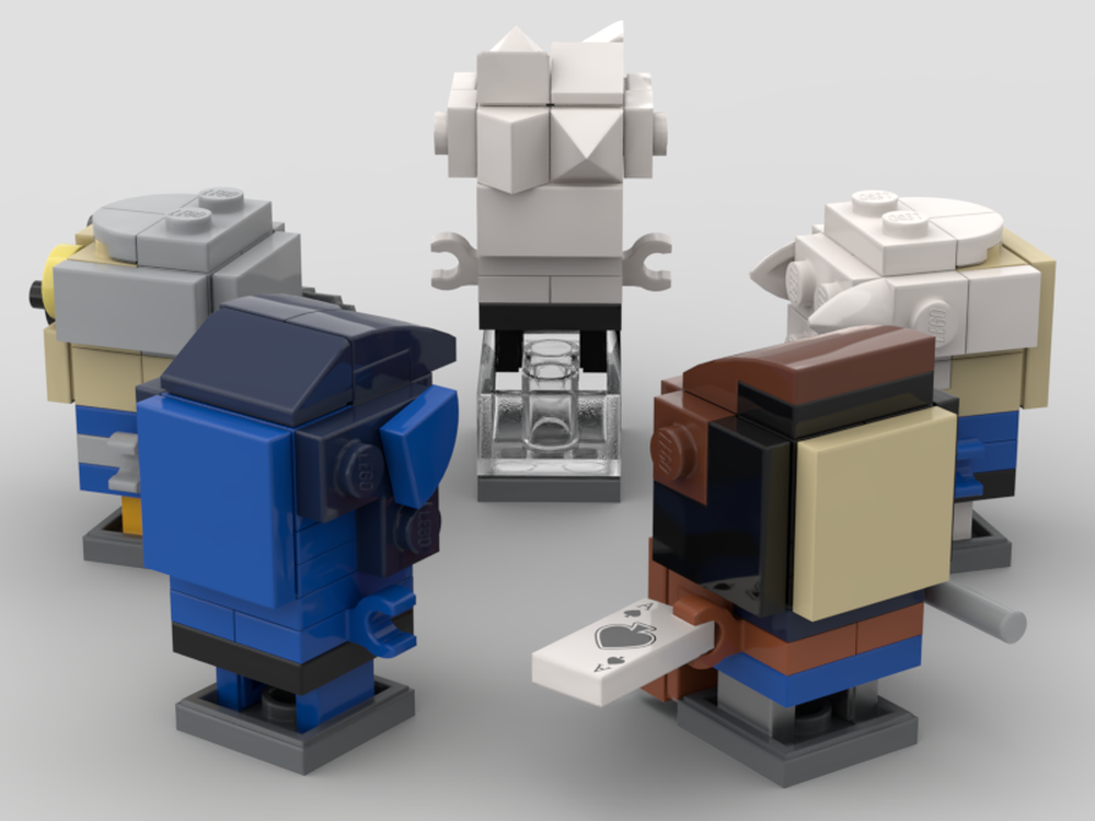 LEGO MOC Mini-Brickheadz - Other Xmen guys by Thierry | Rebrickable ...