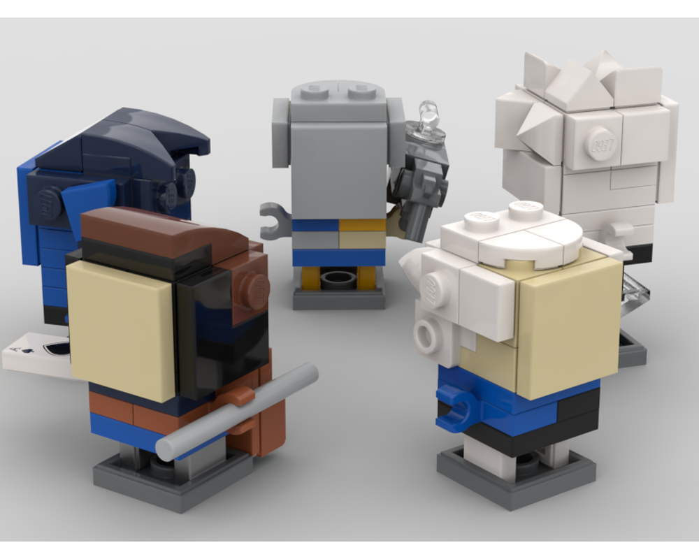 LEGO MOC Mini-Brickheadz - Other Xmen guys by Thierry | Rebrickable ...