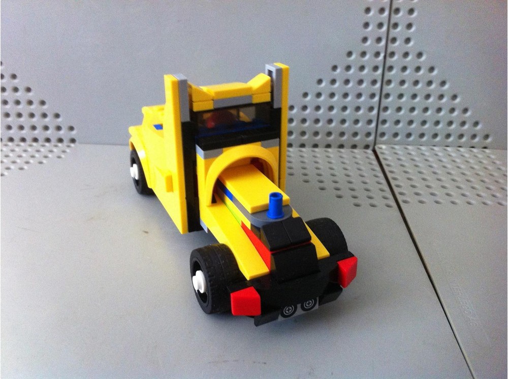 LEGO MOC 75870 American Semi Cab by Turbo8702 | Rebrickable - Build ...