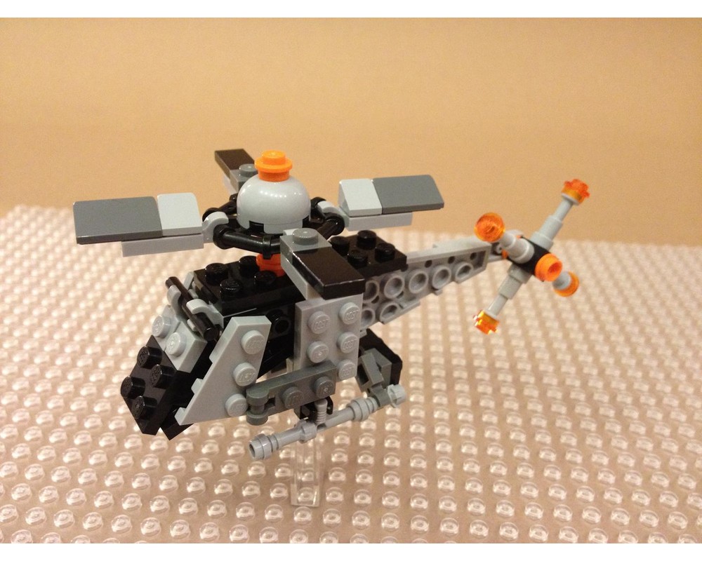 LEGO MOC Mini Helicopter by plastic.ati | Rebrickable - Build with LEGO
