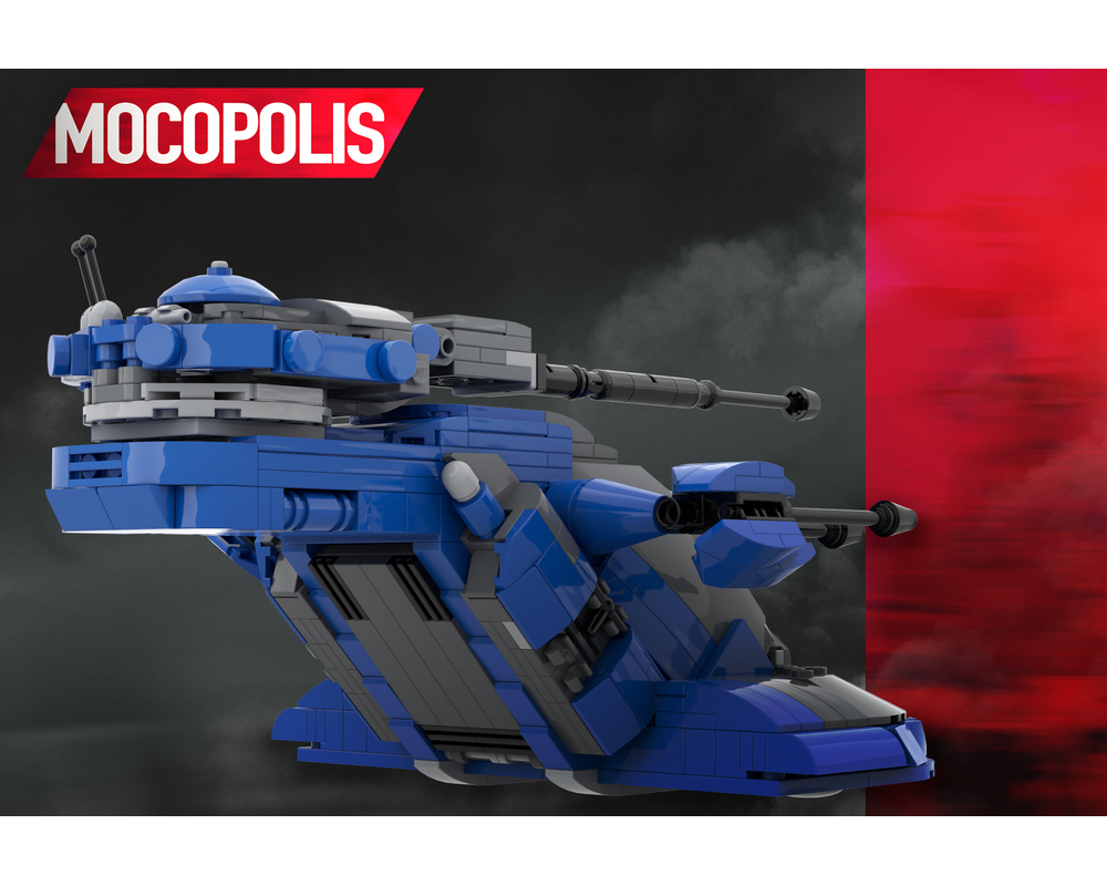 LEGO MOC SW AAT Separatist Tank [Blue] by MOCOPOLIS | Rebrickable ...