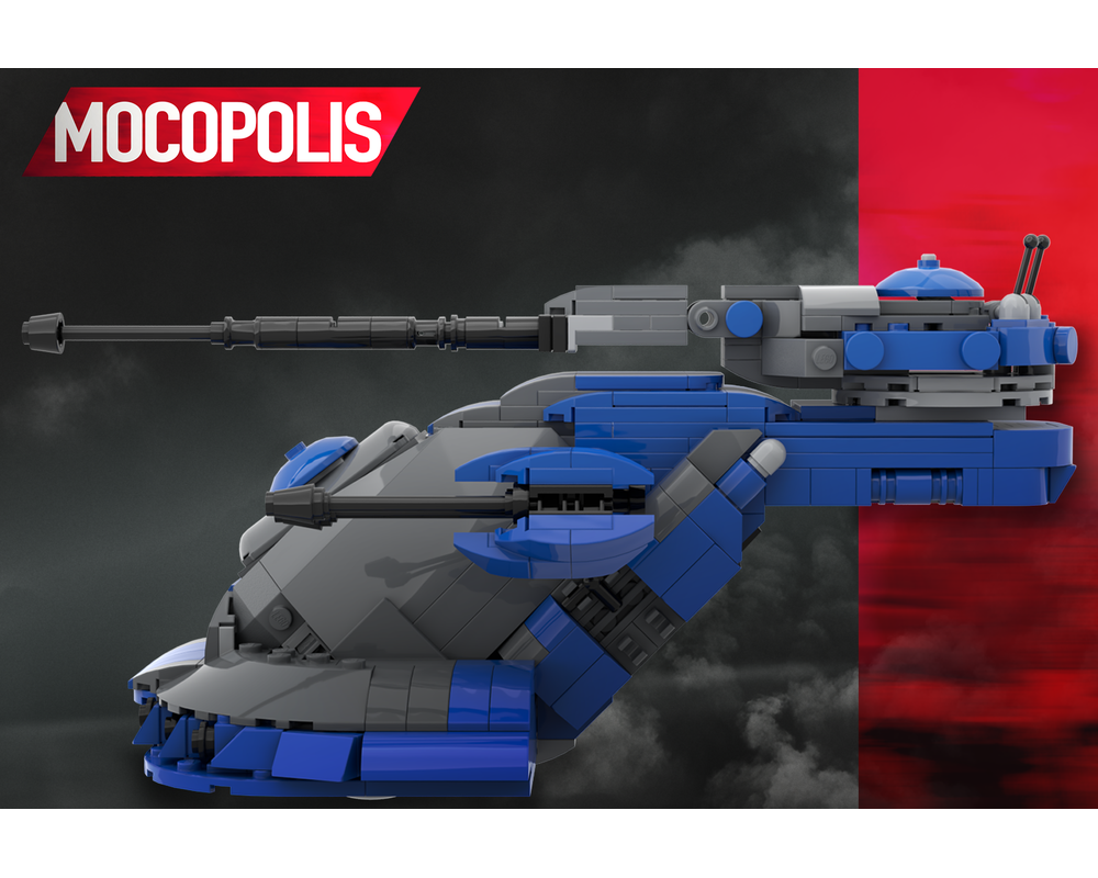 LEGO MOC SW AAT Separatist Tank [Blue] by MOCOPOLIS | Rebrickable ...
