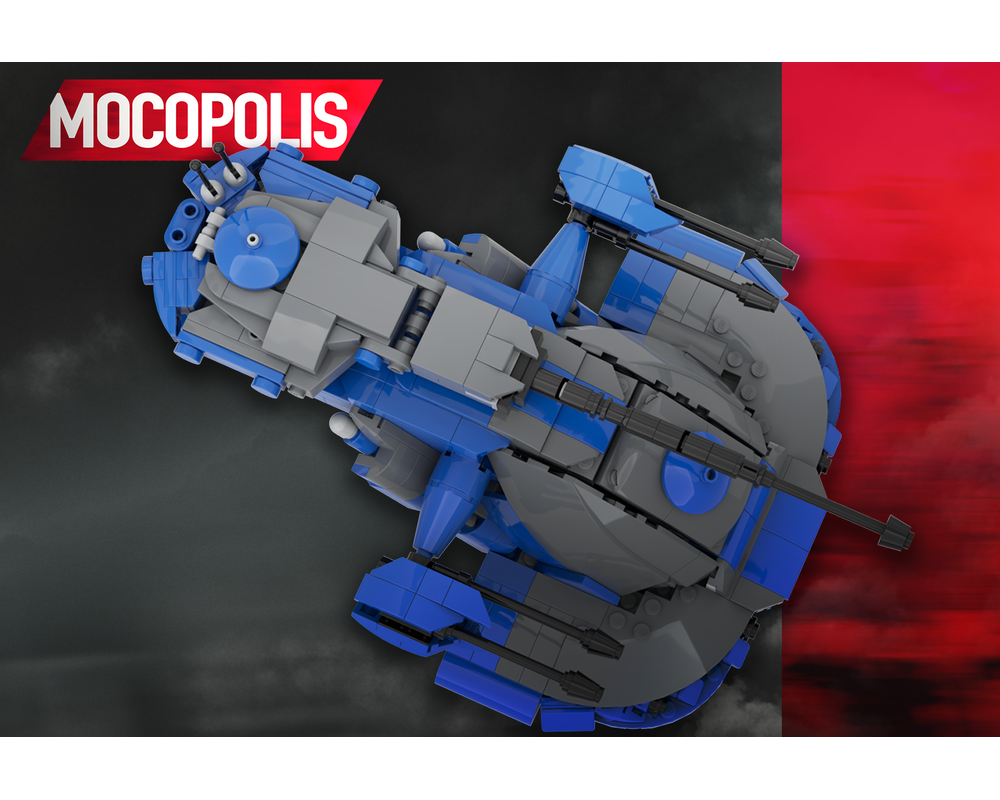 LEGO MOC SW AAT Separatist Tank [Blue] by MOCOPOLIS | Rebrickable ...