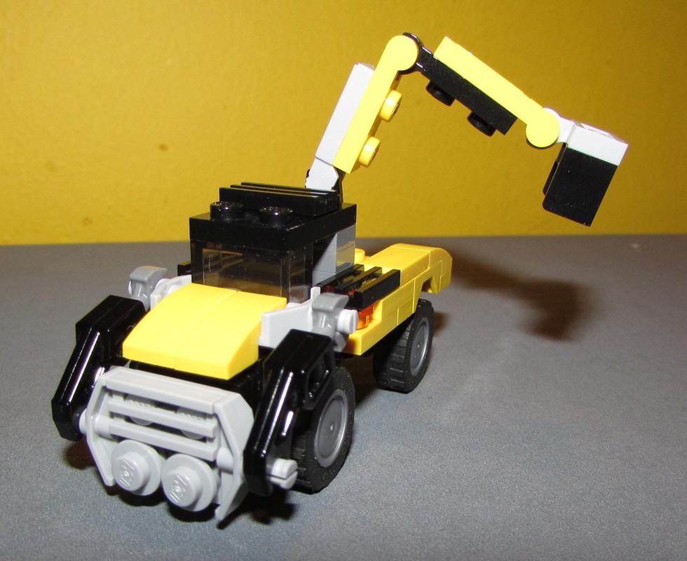 LEGO MOC 31041 - Excavator by BriXperiMent | Rebrickable - Build with LEGO