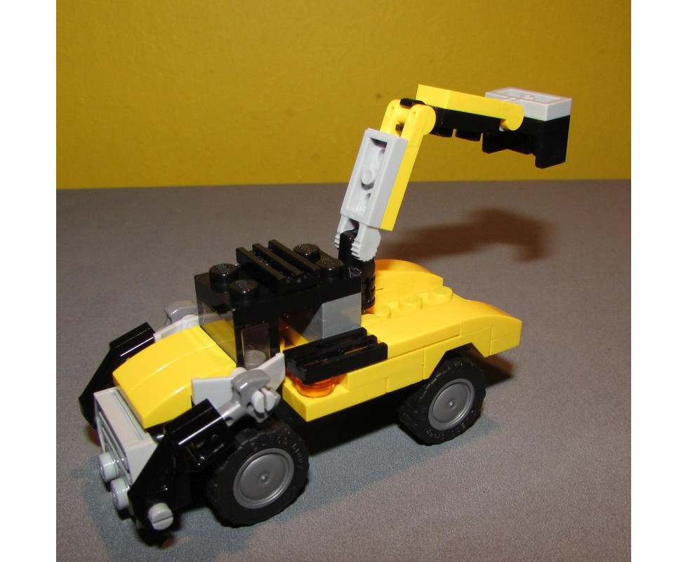 LEGO MOC 31041 - Excavator by BriXperiMent | Rebrickable - Build with LEGO