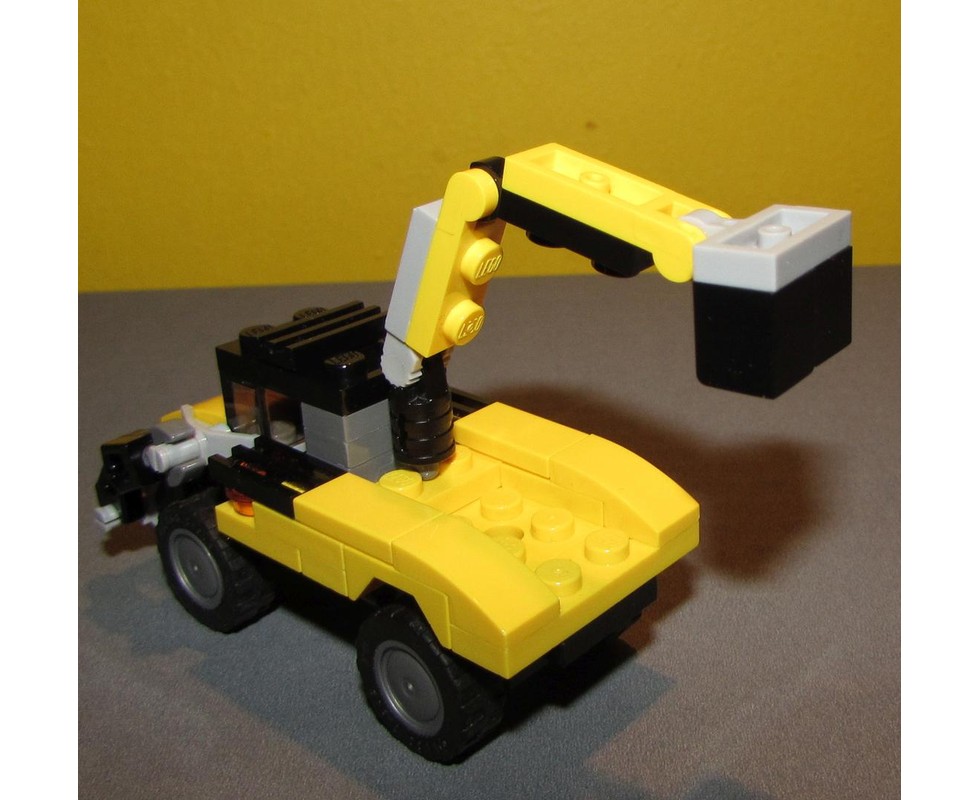LEGO MOC 31041 - Excavator by BriXperiMent | Rebrickable - Build with LEGO