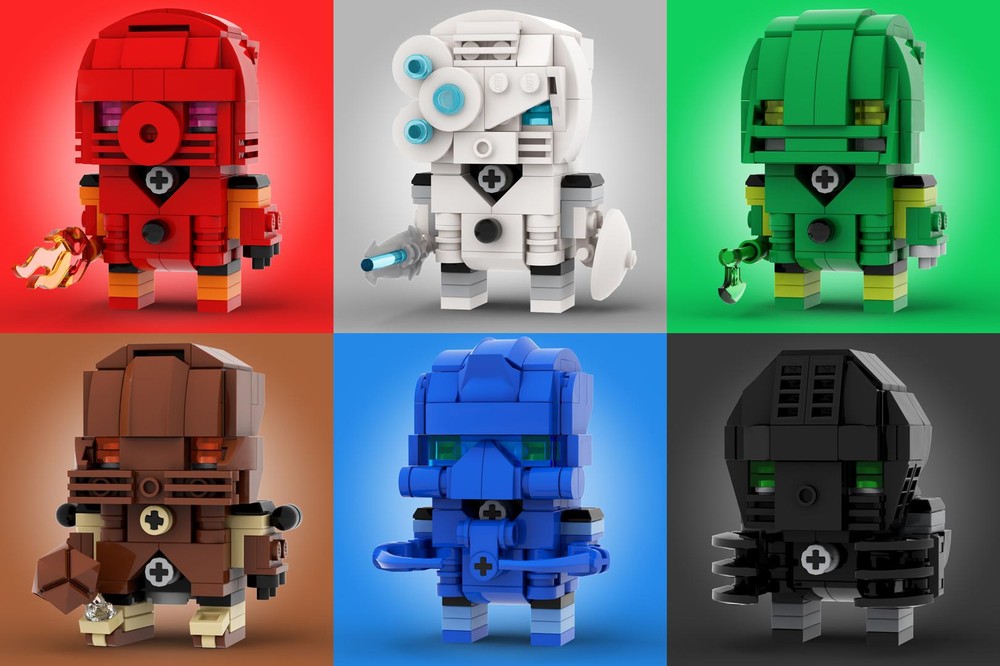 LEGO MOC Toa Mata Bionicle BrickHeadz by Stormythos | Rebrickable ...
